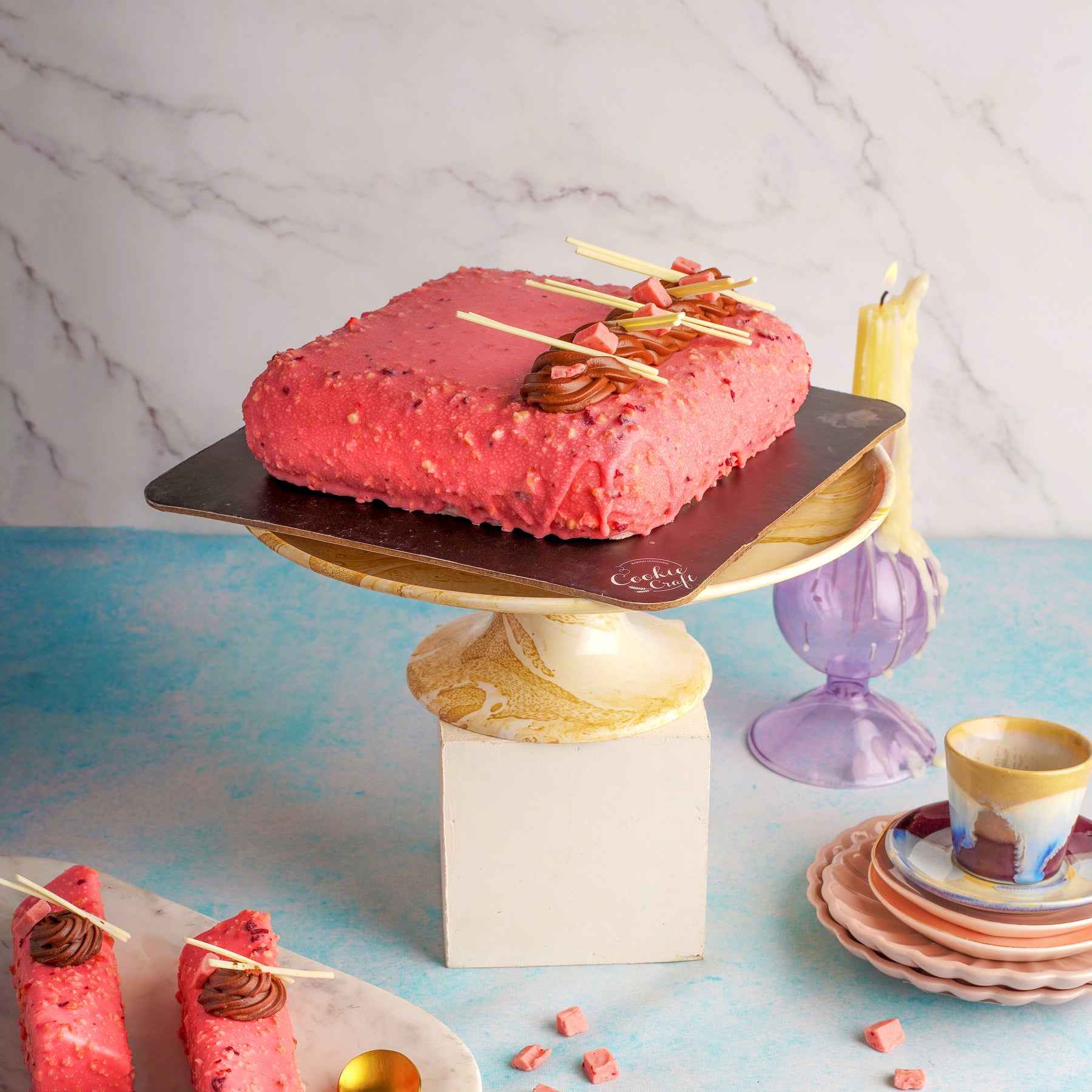 BERRY ROUGE CROQUANT CAKE – ilovecookiecraft