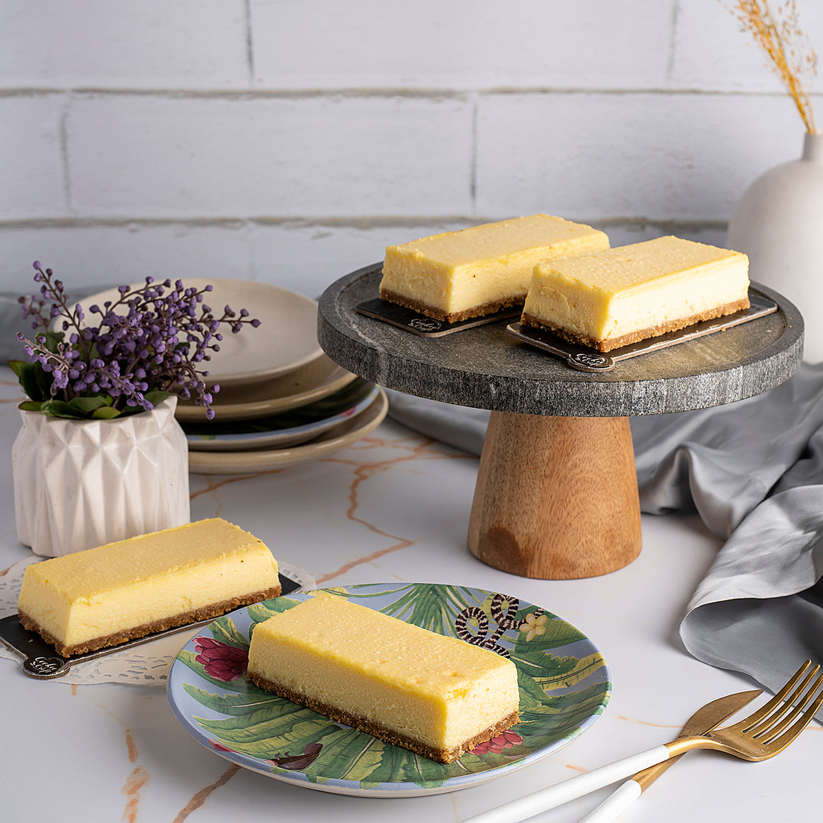 Baked Cheese Cake Slice – ilovecookiecraft